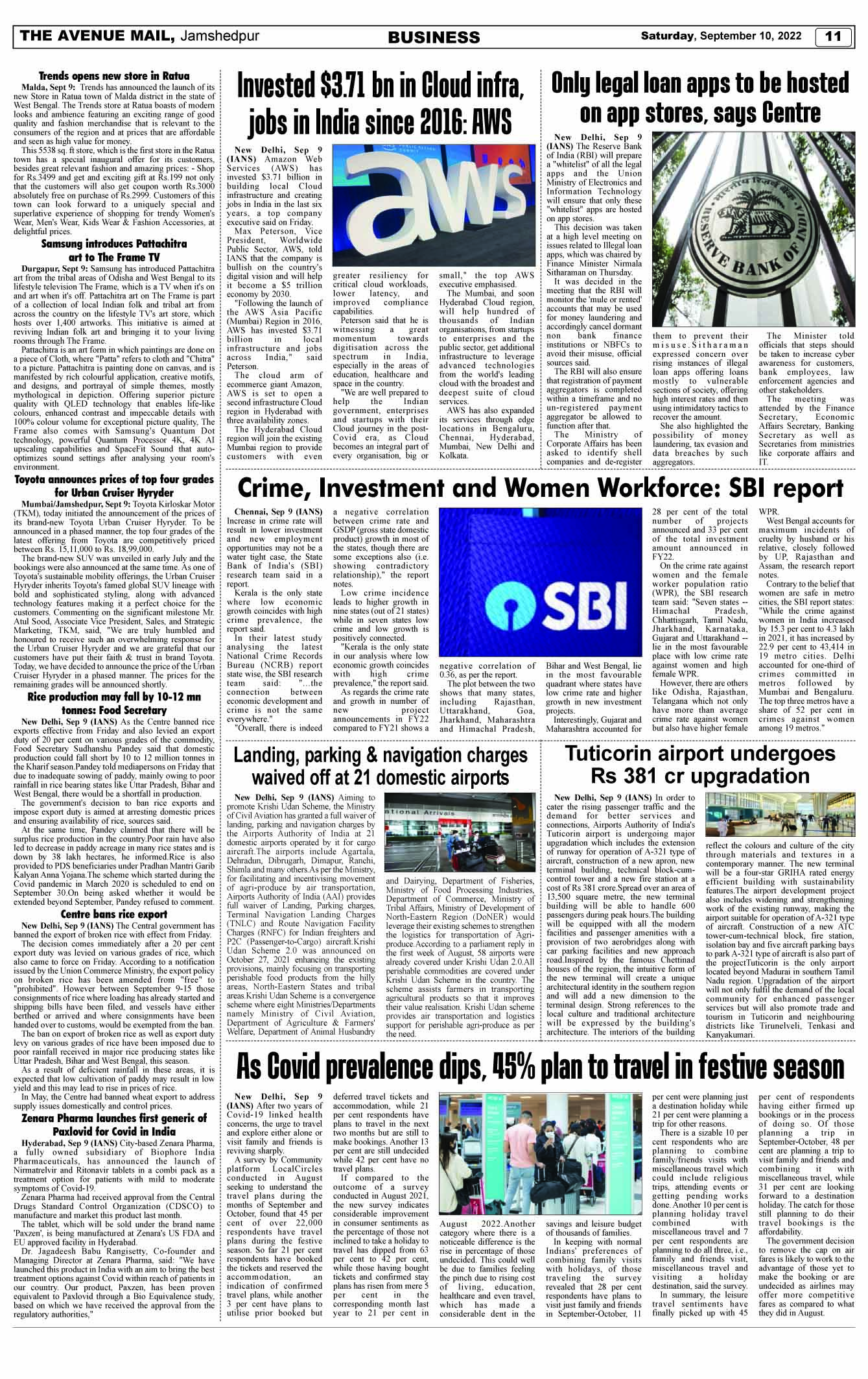 10.09.2022 | The Avenue Mail