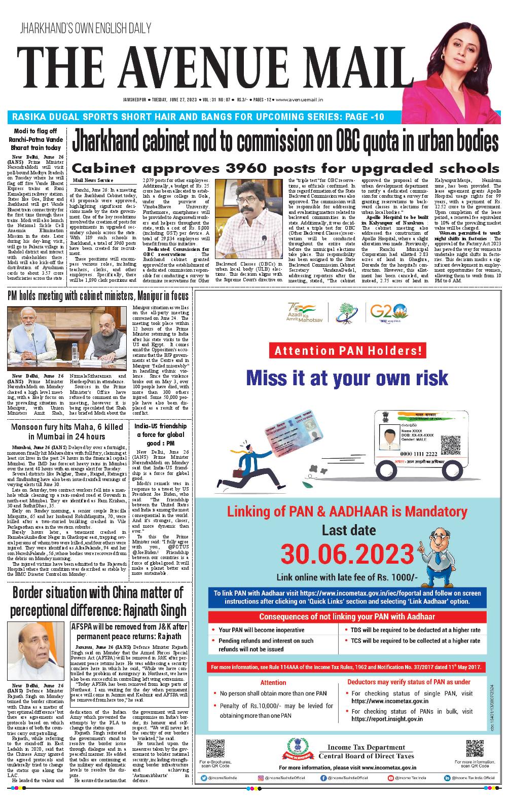 27.06.2023 | The Avenue Mail