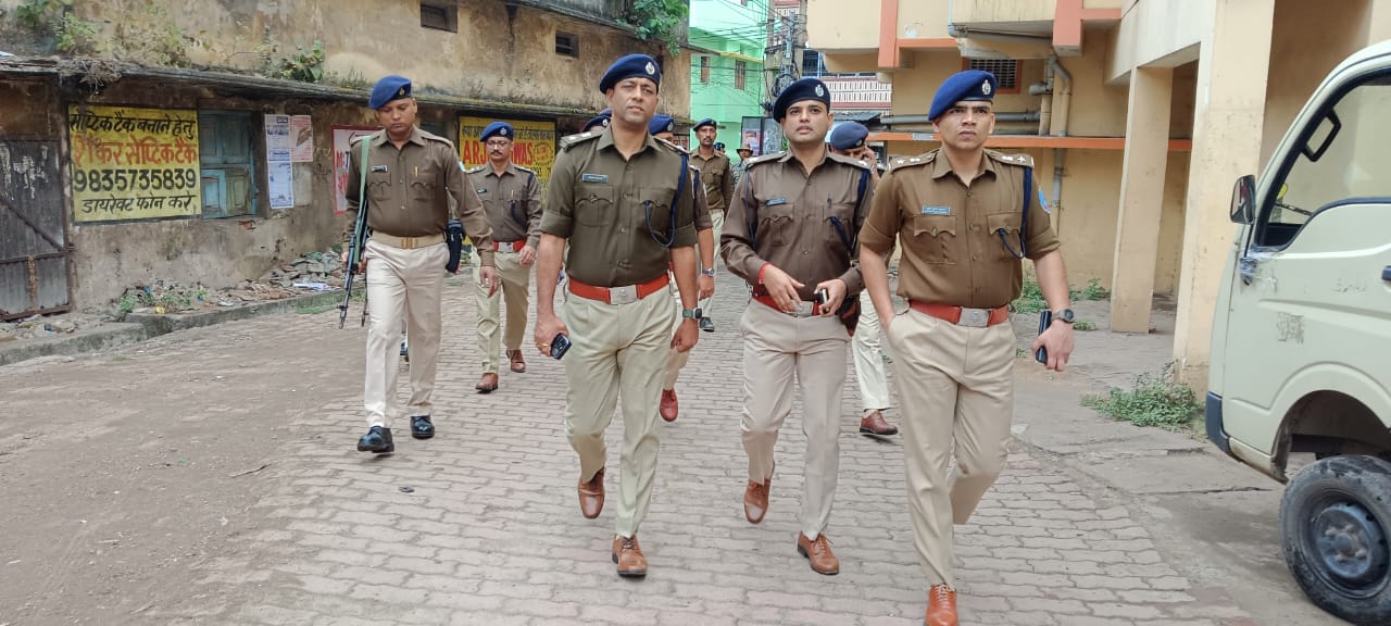 Jamshedpur police launch foot march to enhance security in Mango area ...