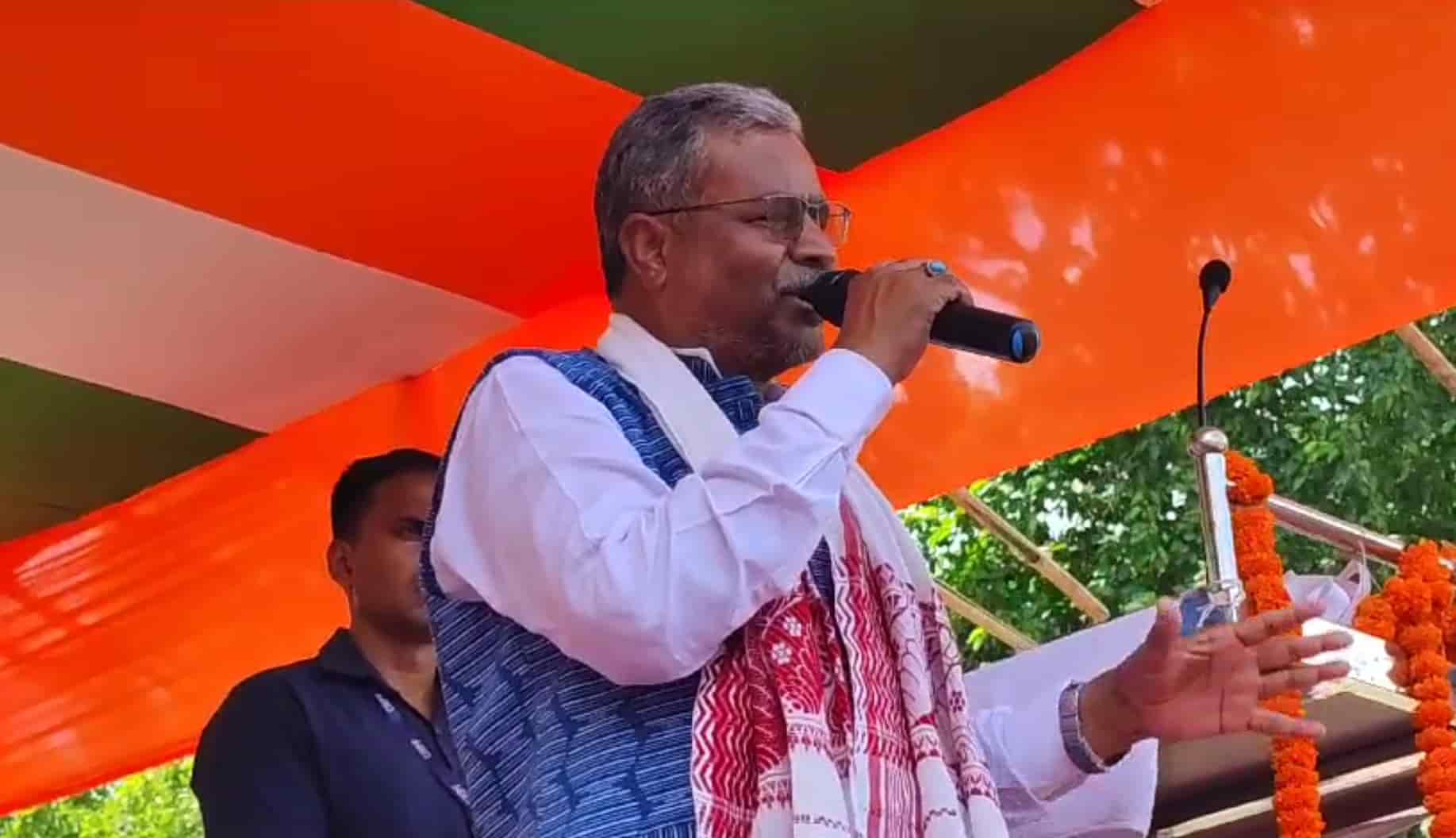 Babulal Marandi launches Vikas Bharat Sankalp Yatra in Jharkhand to ...