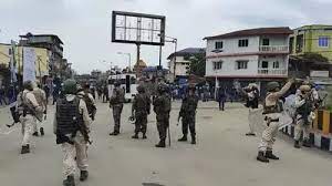 Violence escalates in Manipur: Three shot, curfew enforced in Thoubal ...