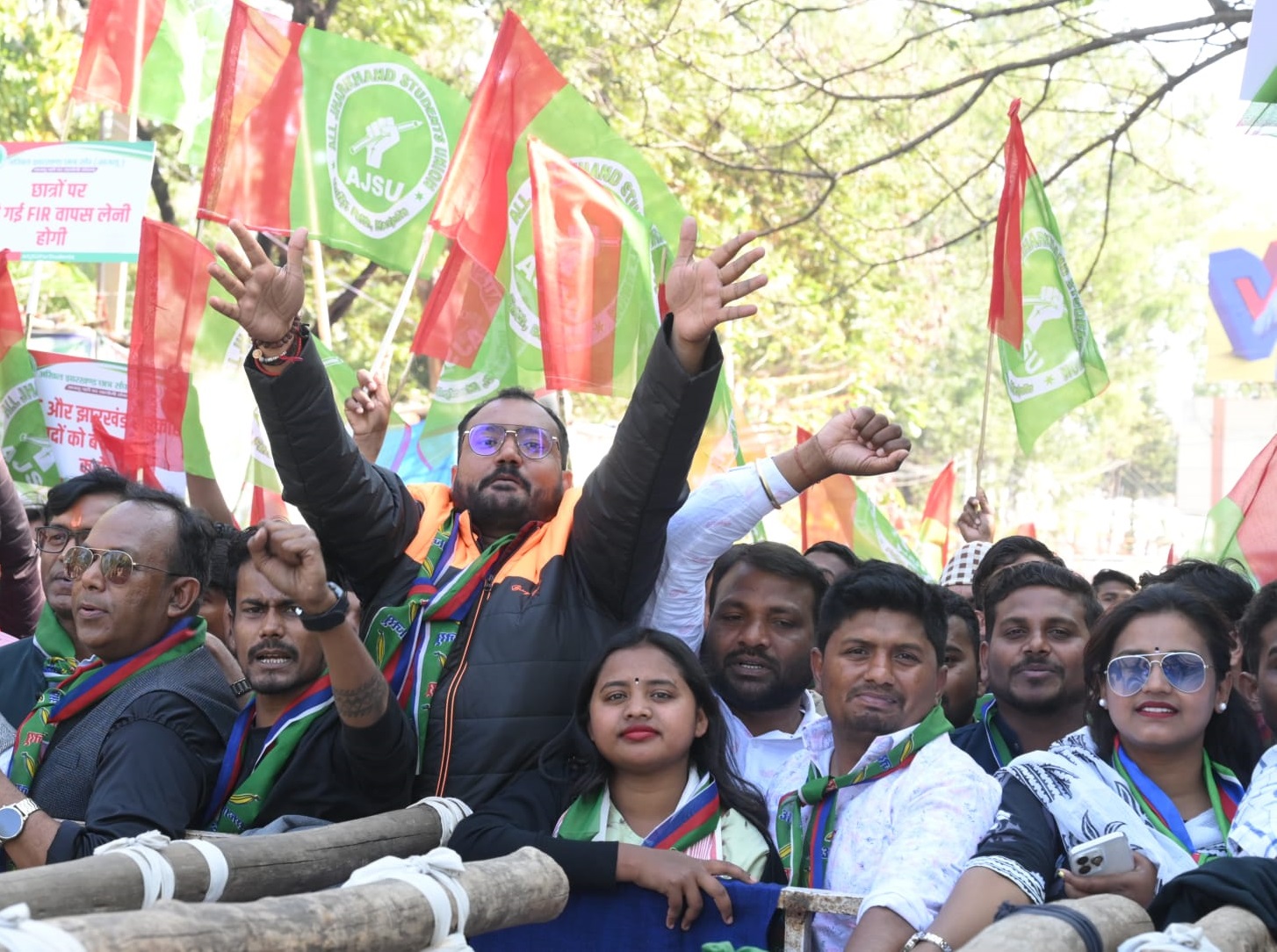 Student AJSU demands CBI probe into paper leak case | The Avenue Mail