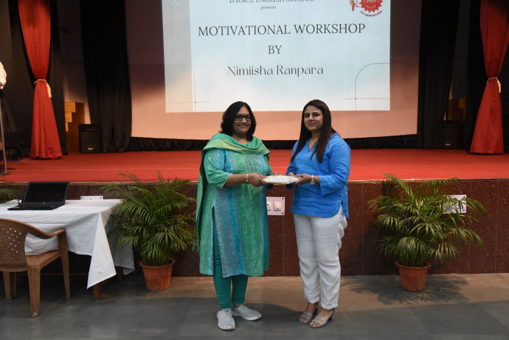 Motivational workshop at DBMS English School, students develop skills ...