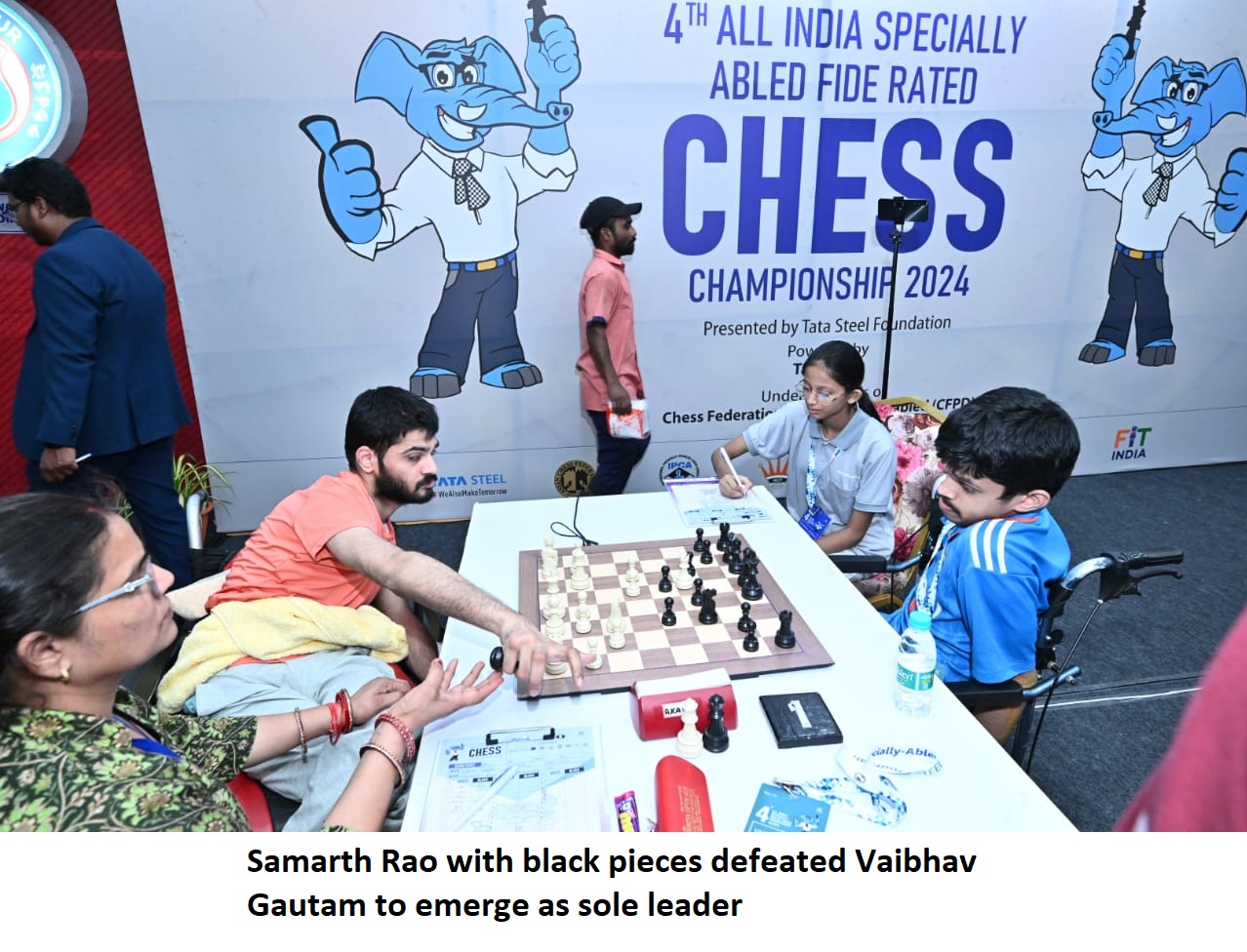 Jamshedpur: Karnataka’s Samarth Rao emerges sole leader with 5.5 points ...