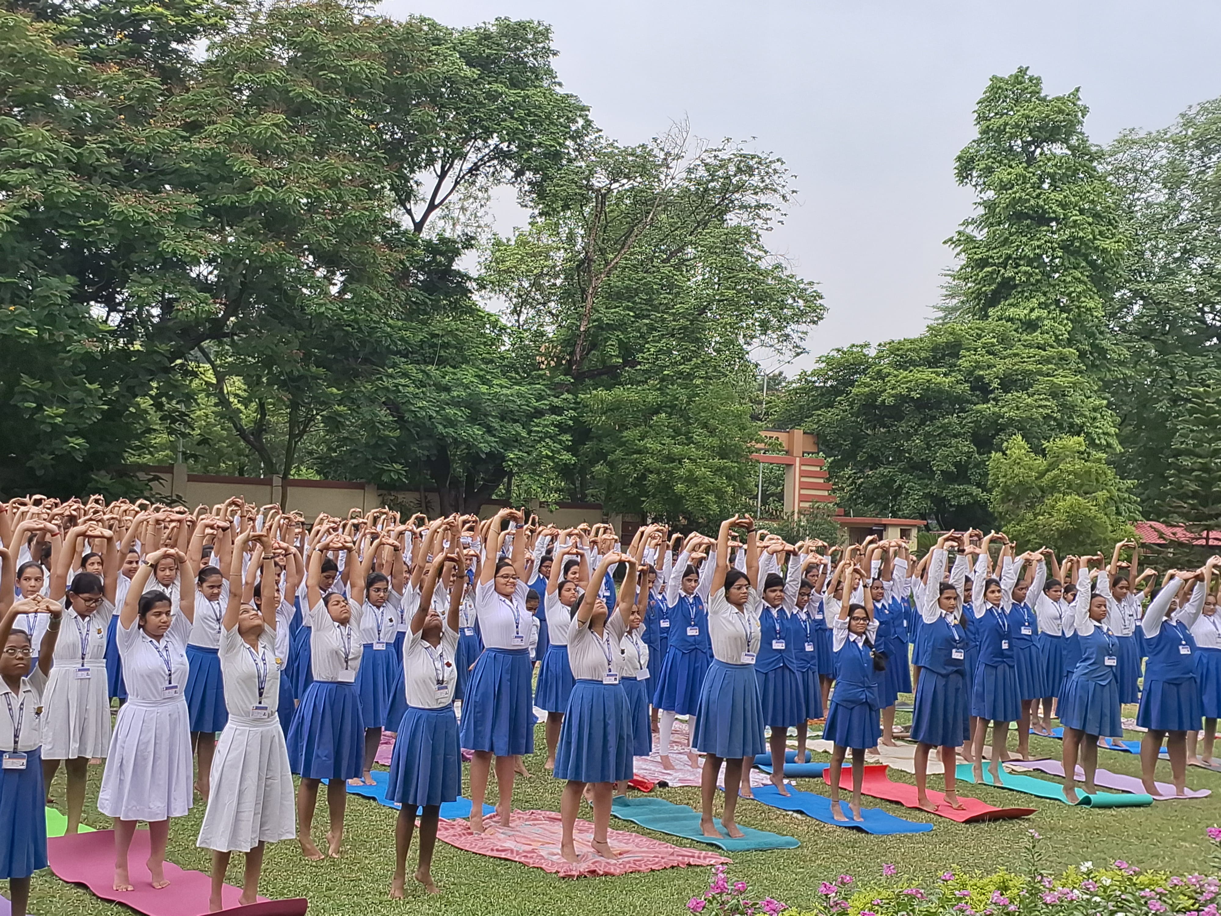 Sacred Heart Convent School Jamshedpur celebrates Yoga Day with ...
