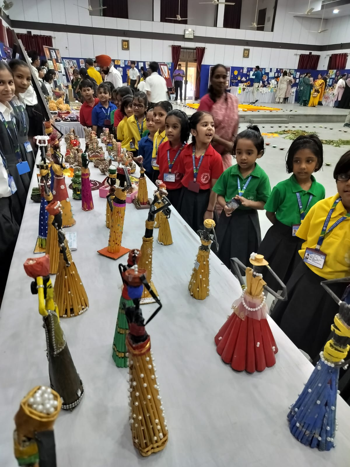 Shilp Kala 2024: A vibrant showcase of young talent at DBMS English ...