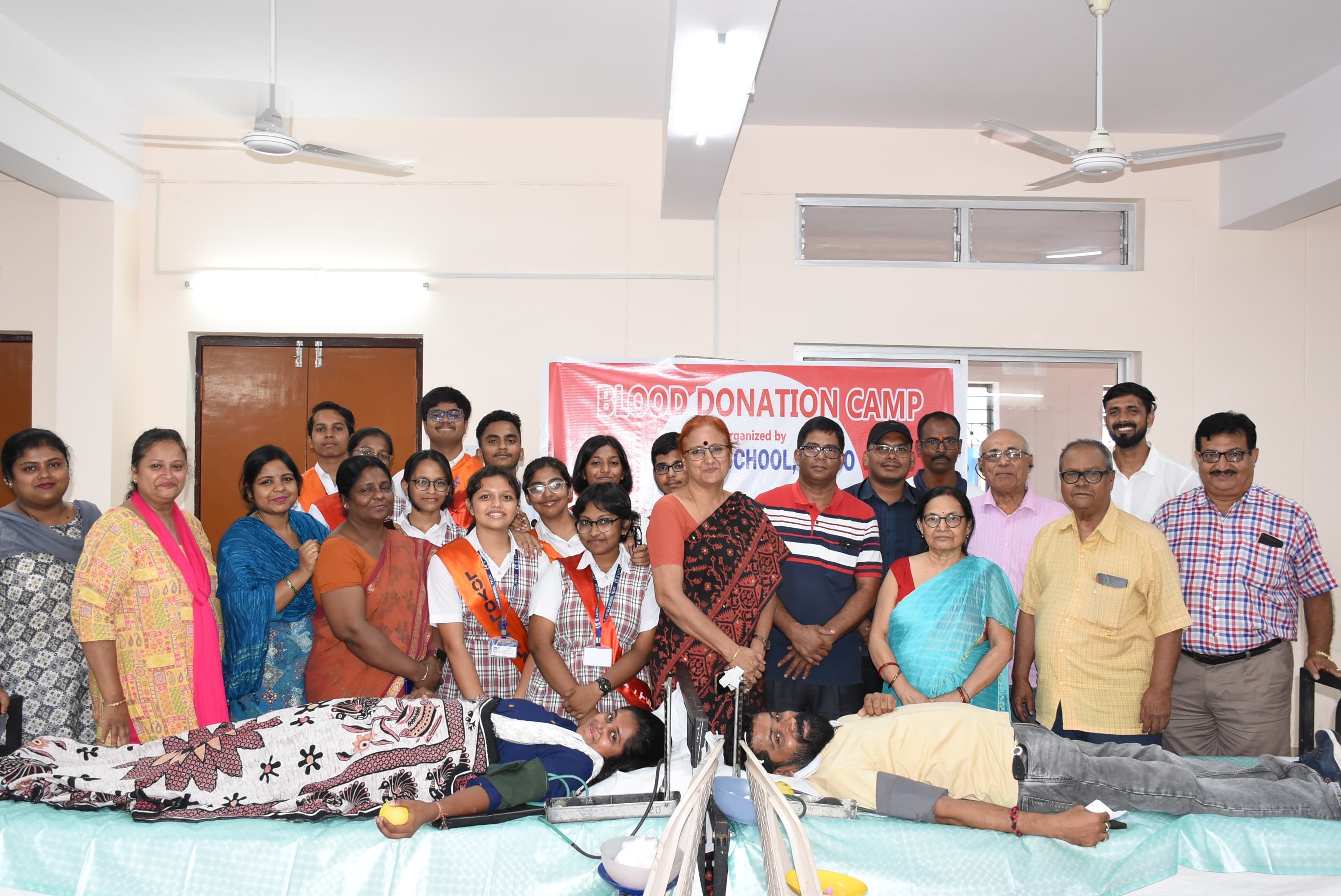 Loyola School Telco organizes blood donation camp, 55 units collected ...