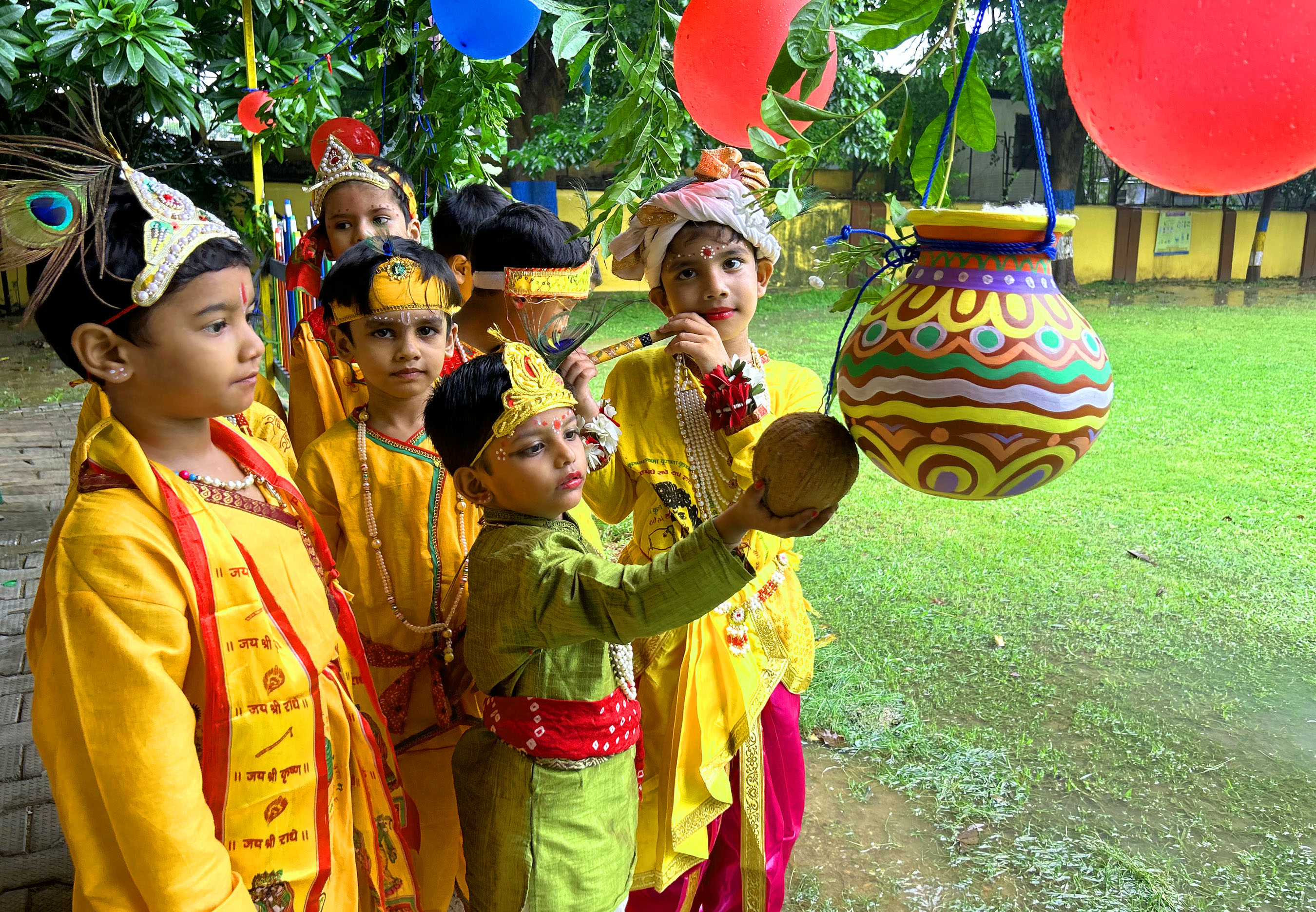 Janmashtami celebrated with joy at Sheyn International School | The ...