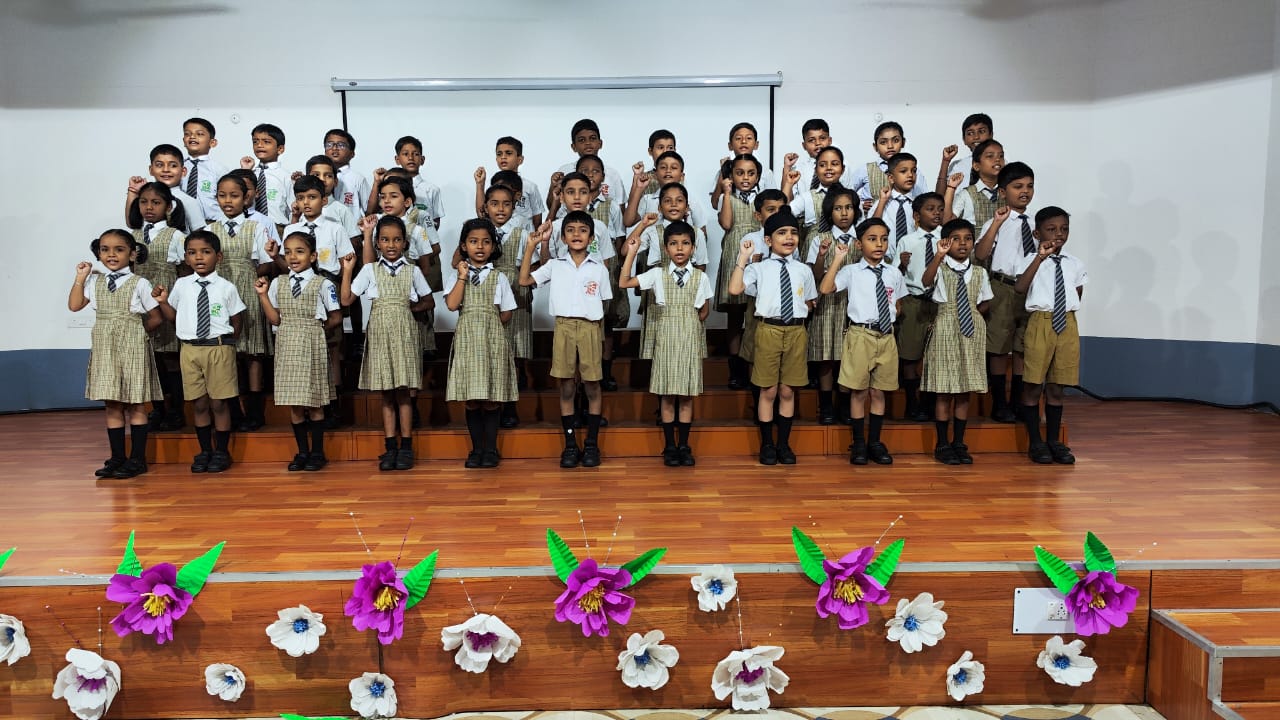 Intra-Class English choral recitation competition at Loyola School ...