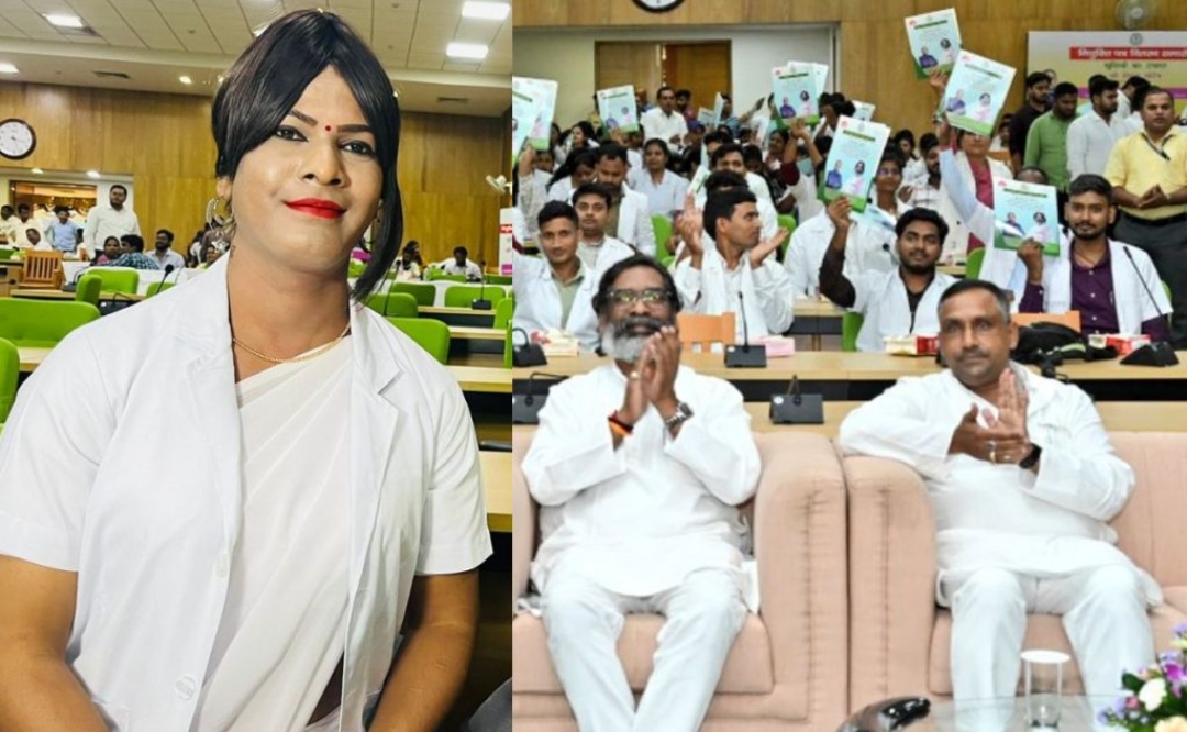 CM Hemant Soren inducts transgender to don govt nurse hat in Jharkhand ...
