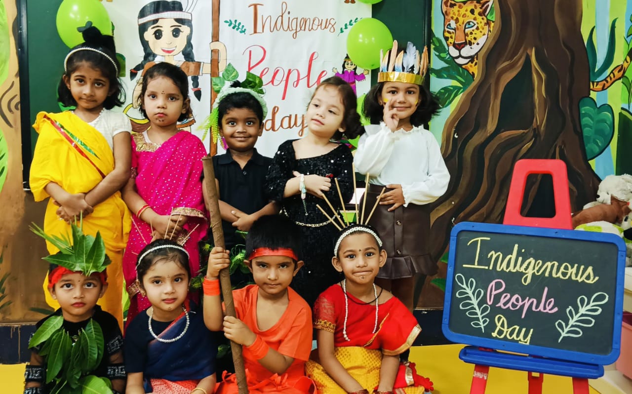 Kids International School celebrates World Tribal Day | The Avenue Mail