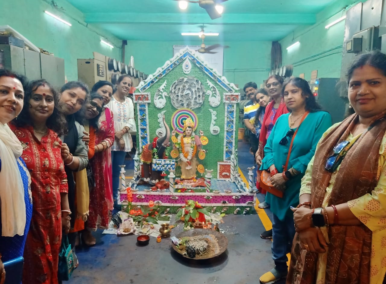 Vishwakarma Puja celebrated in SAIL Gua | The Avenue Mail