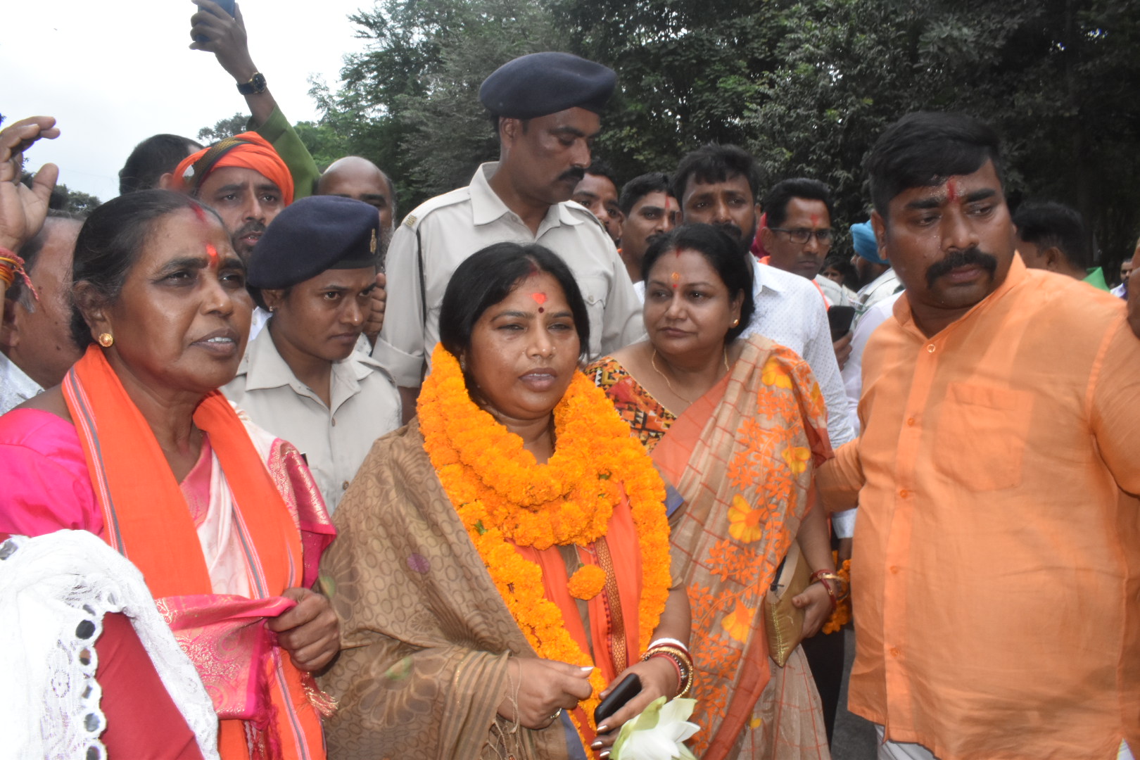 BJP candidate Meera Munda files Nomination for Potka | The Avenue Mail