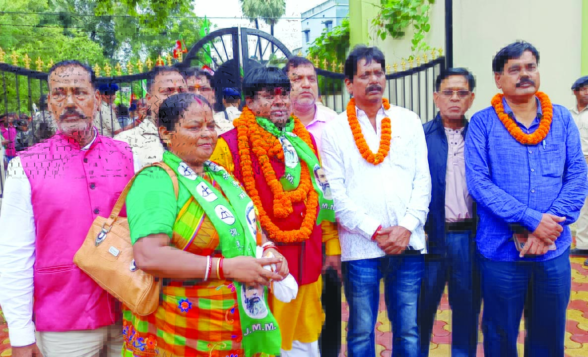 JMM Saraikela candidate Ganesh Mahali confident of defeating Champai ...