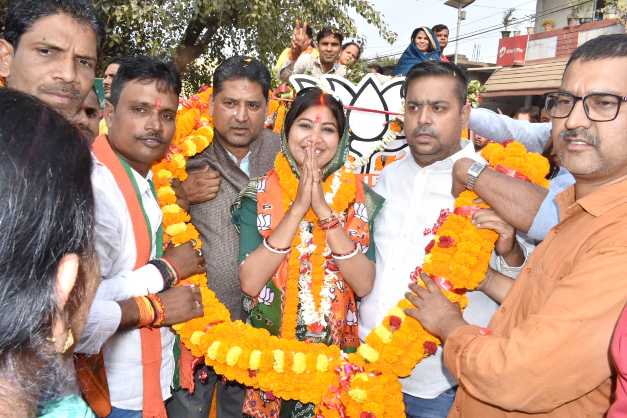 Jamshedpur BJP organizes Aabhar Yatra in Baridih and Sitaramdera to ...