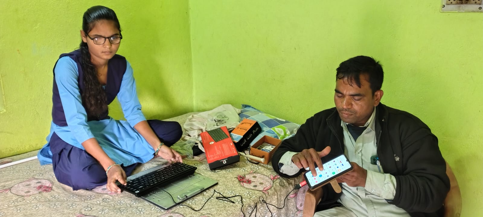 Seraikela's Sushmita Sahu: A visually impaired student aspires to serve ...