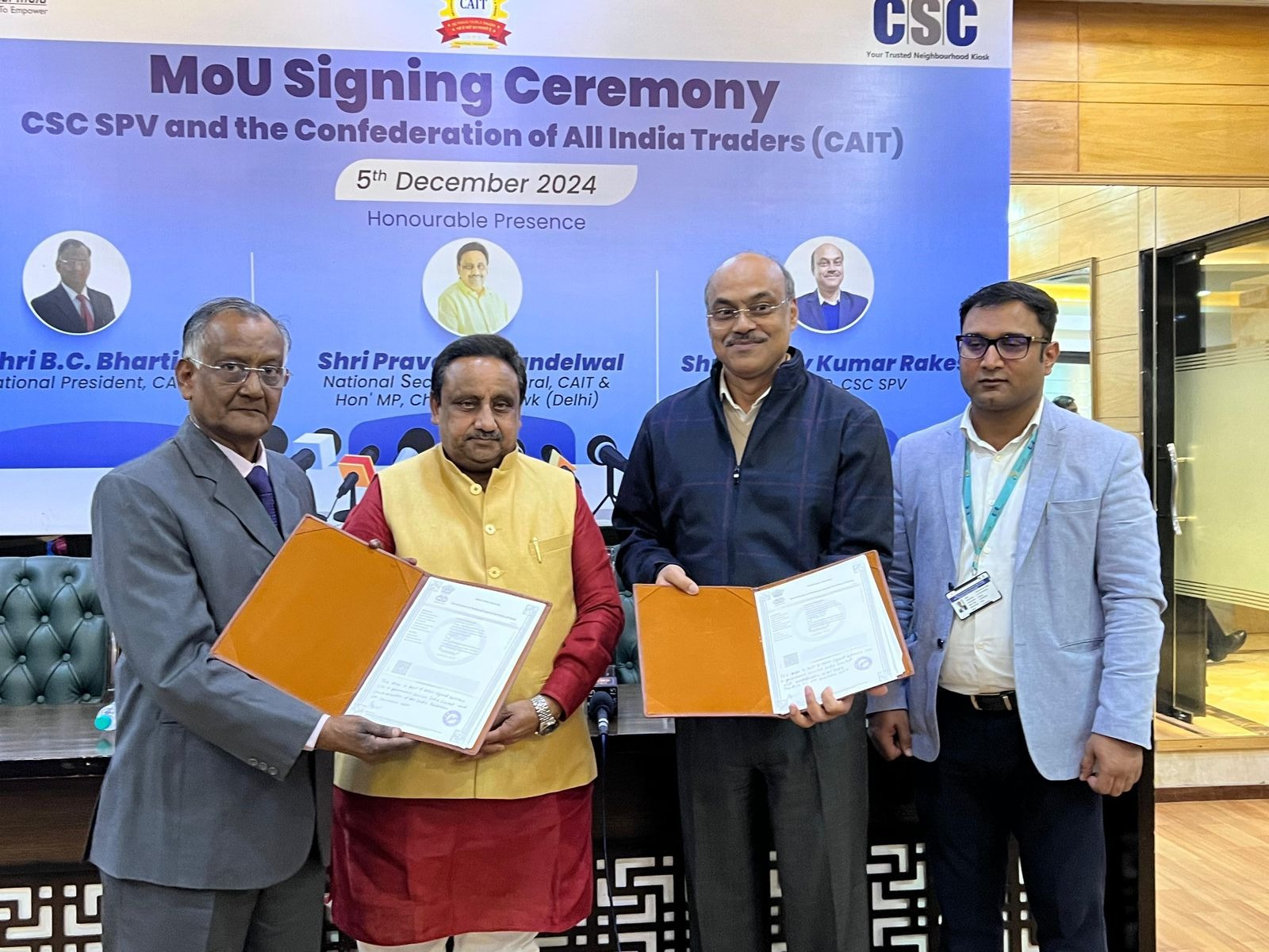 CSC and CAIT join forces to empower India through social security ...