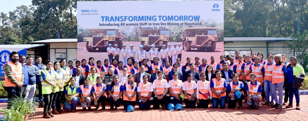 Tata Steel introduces India’s first all-women shift at Jharkhand's ...