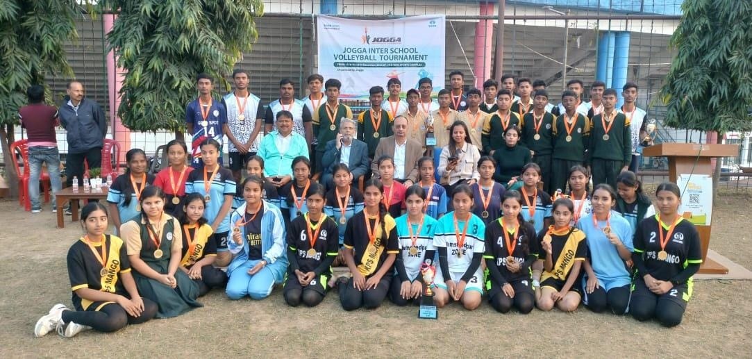Jamshedpur: DBMS Kadma, KPS Mango emerge victorious in JOGGA Volleyball ...