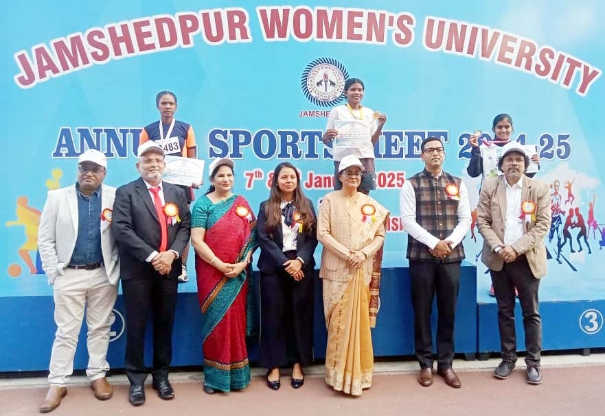 Jamshedpur Women’s University: Best Athlete Aditi Modak wins Shanti ...