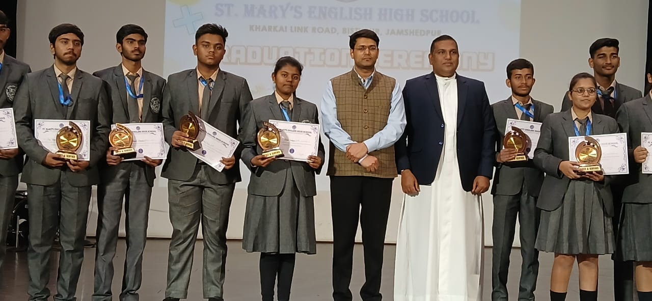 St. Mary’s English School Jamshedpur holds graduation ceremony for ...