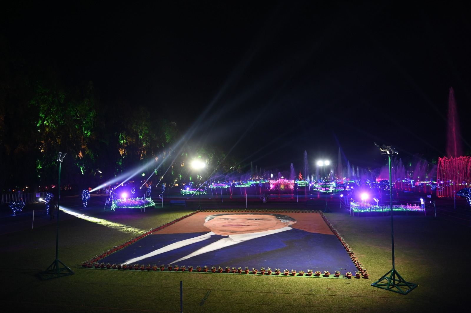 Rangoli tribute to Ratan Tata on Founder’s Day in Jamshedpur | The ...