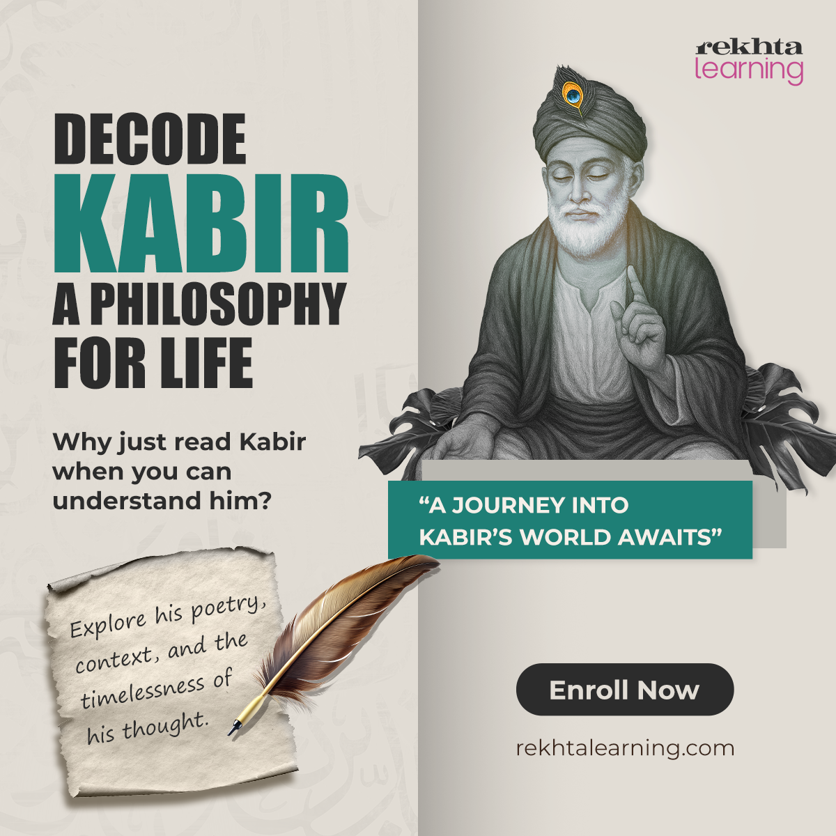 Jamshedpur: Rekhta launches new course on Kabir’s life and philosophy | The Avenue Mail