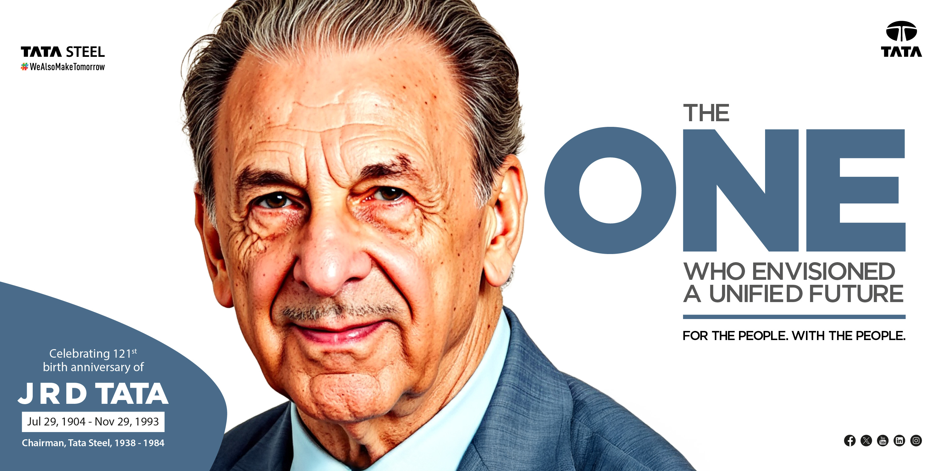 JRD Tata: The One Who Envisioned a Unified, Sustainable Future | The ...