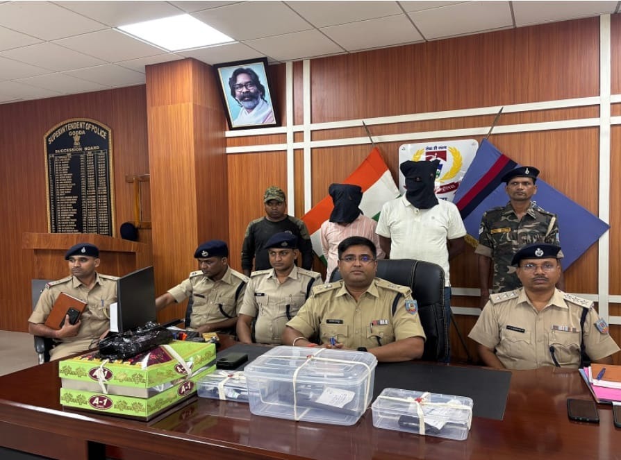 Two held with illegal arms for inciting riots on Hool Diwas in ...