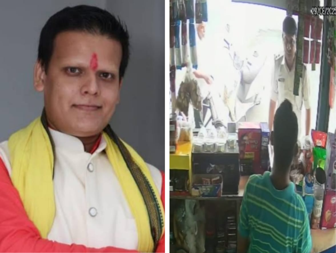 Jamshedpur: CCTV footage exposes SI Vikas Kumar's misconduct ...
