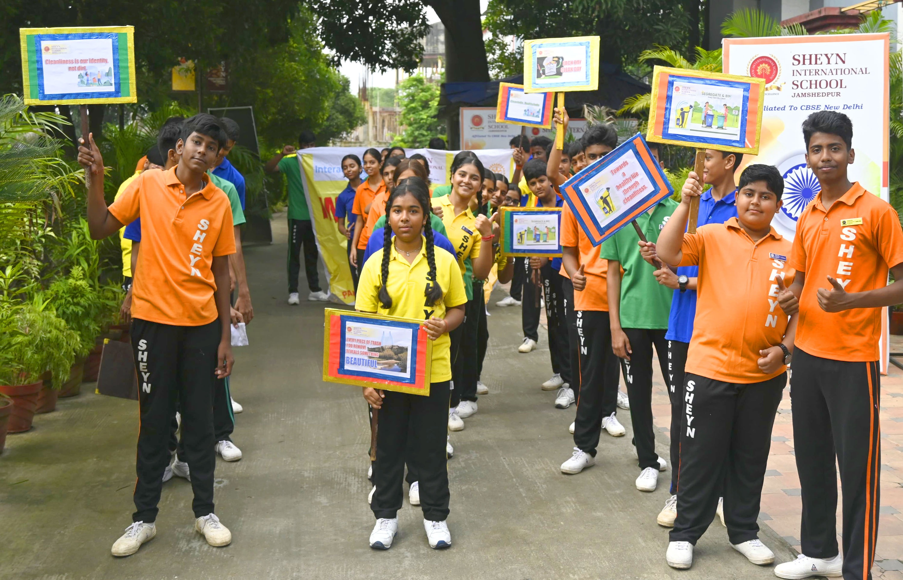 Sheyn International School students lead Cleanliness Rally | The Avenue ...
