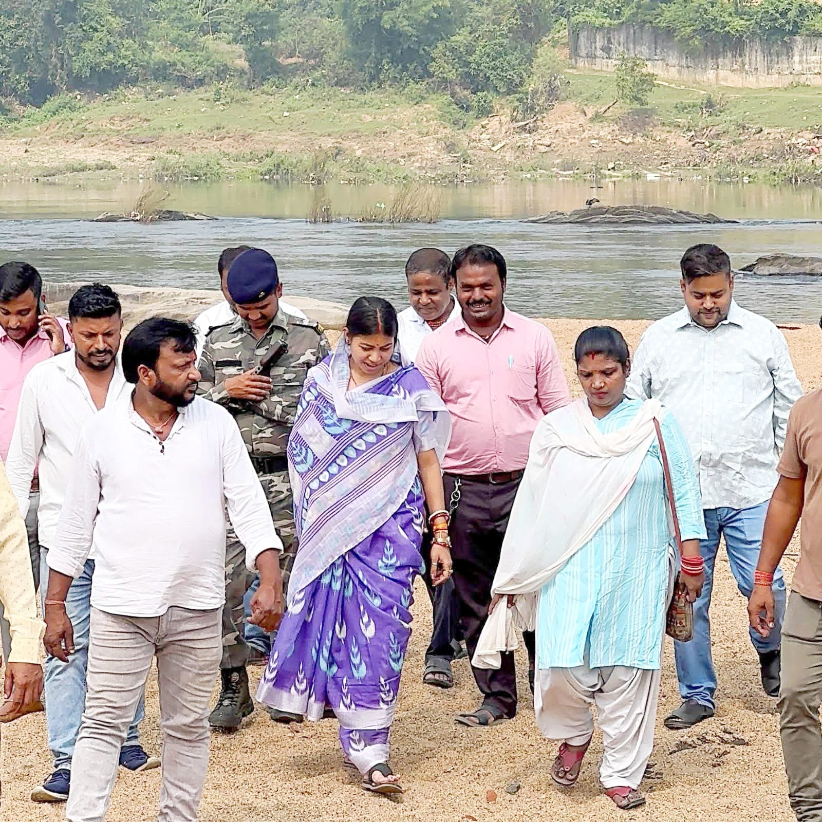 Jamshedpur MLA Purnima Sahu inspects Chhath ghats | The Avenue Mail