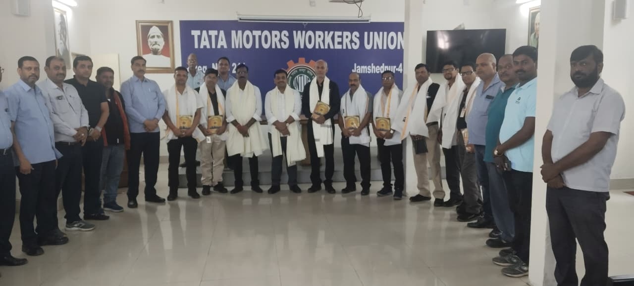 TC Employees’ union delegation meets Tata Motors Workers’ Union leaders ...