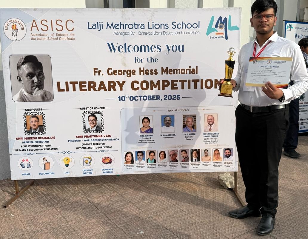 KPS Kadma’s Arnab Mukherjee Wins National Debate Championship | The Avenue Mail