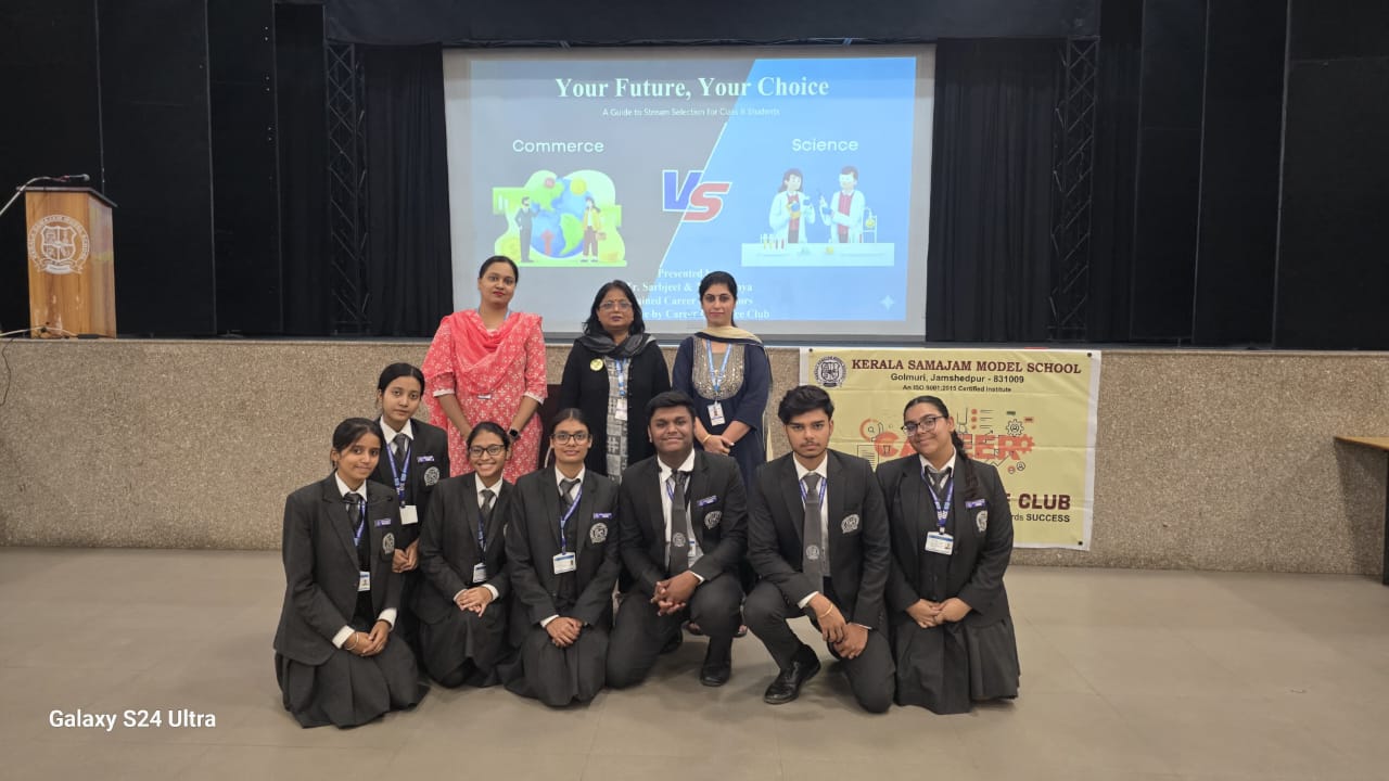 KSMS Jamshedpur guides class 8 students on smart stream selection | The ...