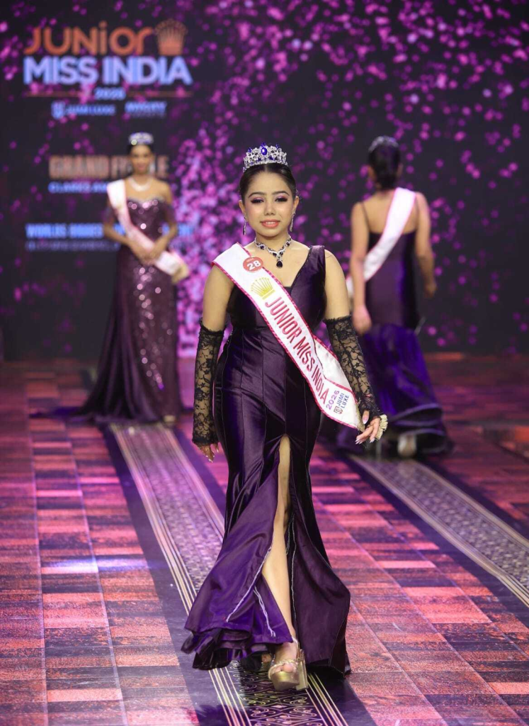 Jamshedpur girl Saloni wins Best Ramp Walk at Junior Miss India 2026 ...