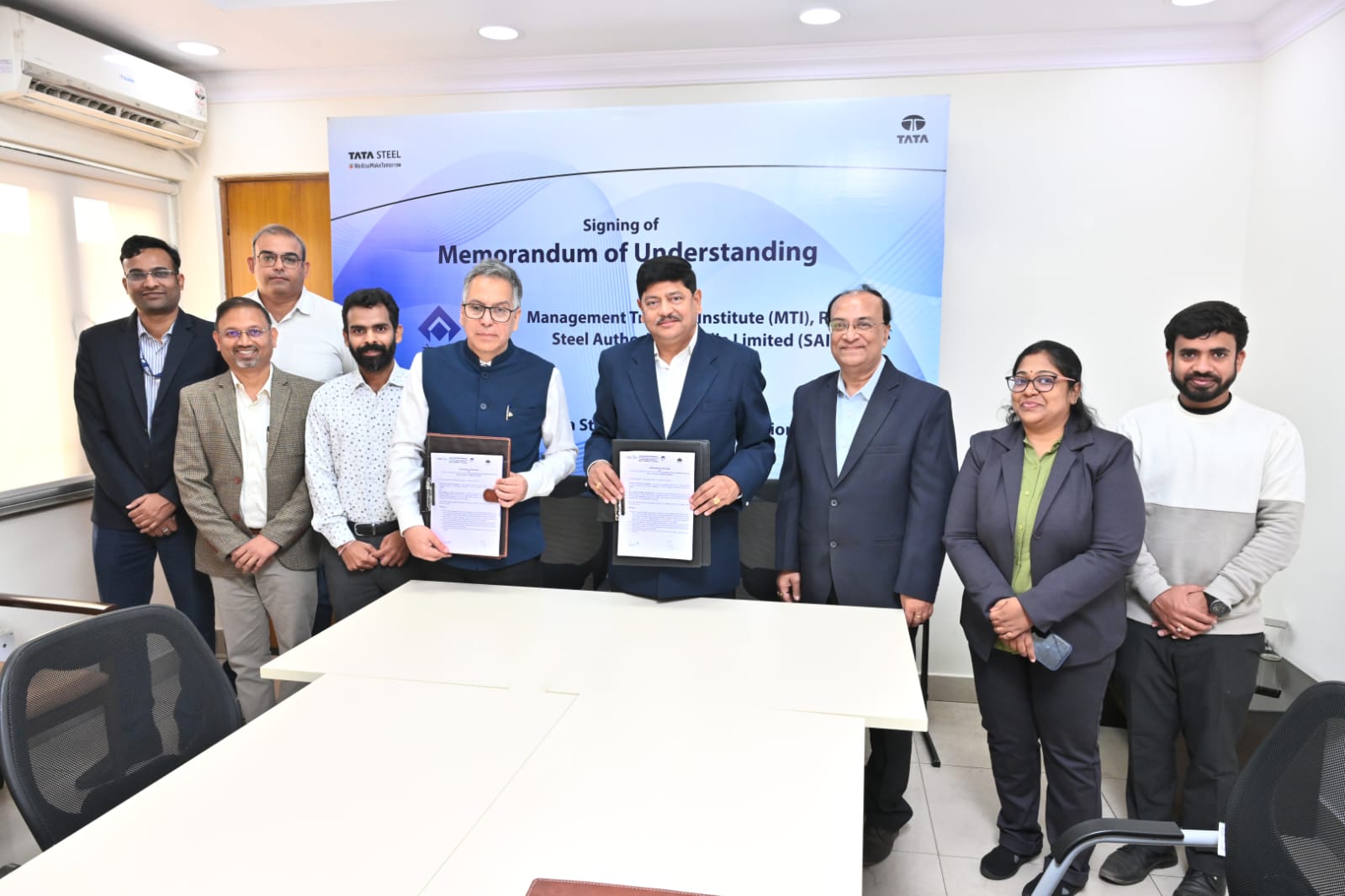 Tata Steel Adventure Foundation signs MoU with SAIL’s MTI to Continue ...