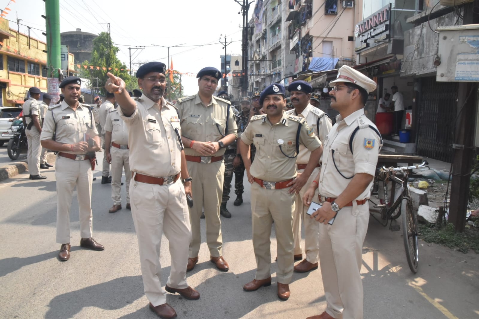 DIG leads security drill, Jamshedpur Police ready for peaceful Ram ...