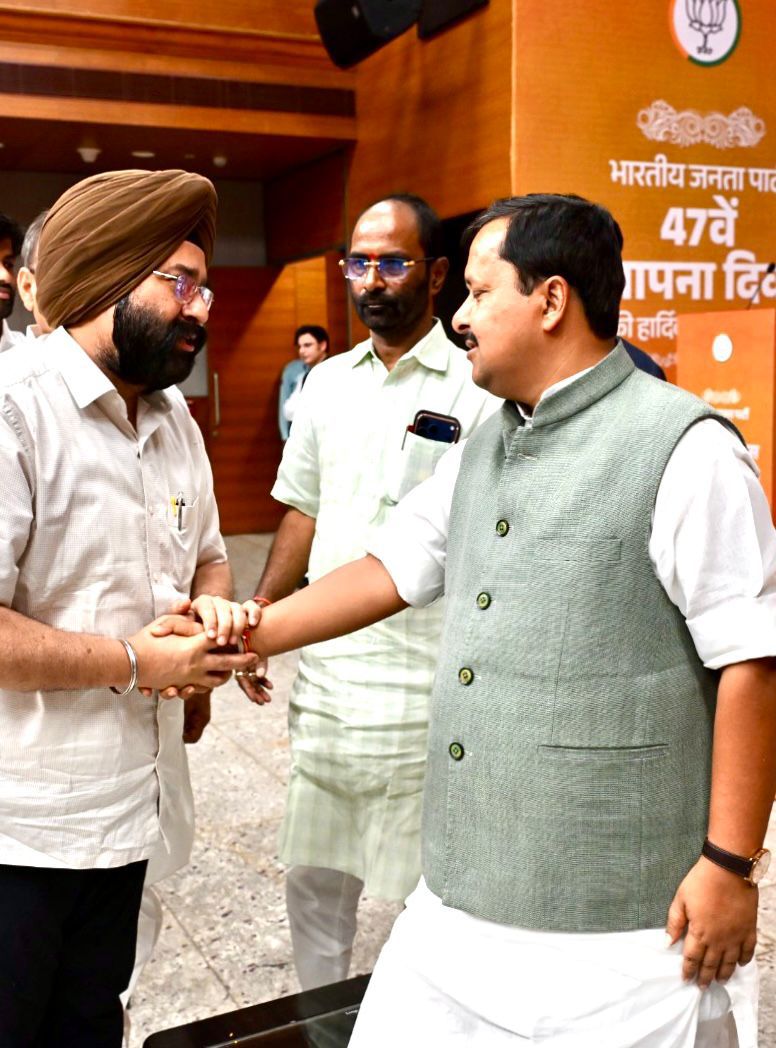 BJP Spokesperson Meets National President Nitin Nabin | The Avenue Mail