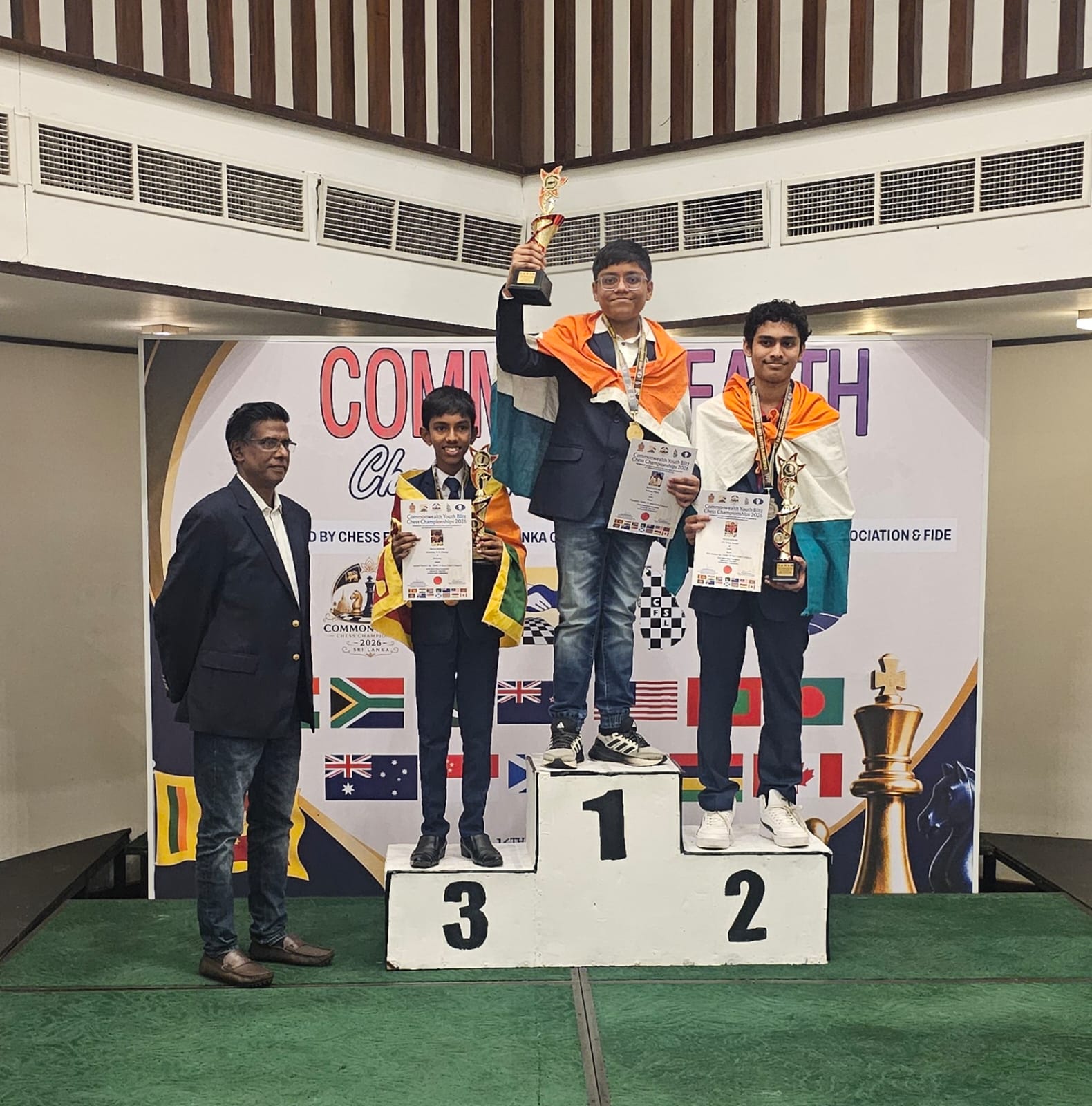Jamshedpur’s Adhiraj Mitra bags Three Medals at Commonwealth Youth ...